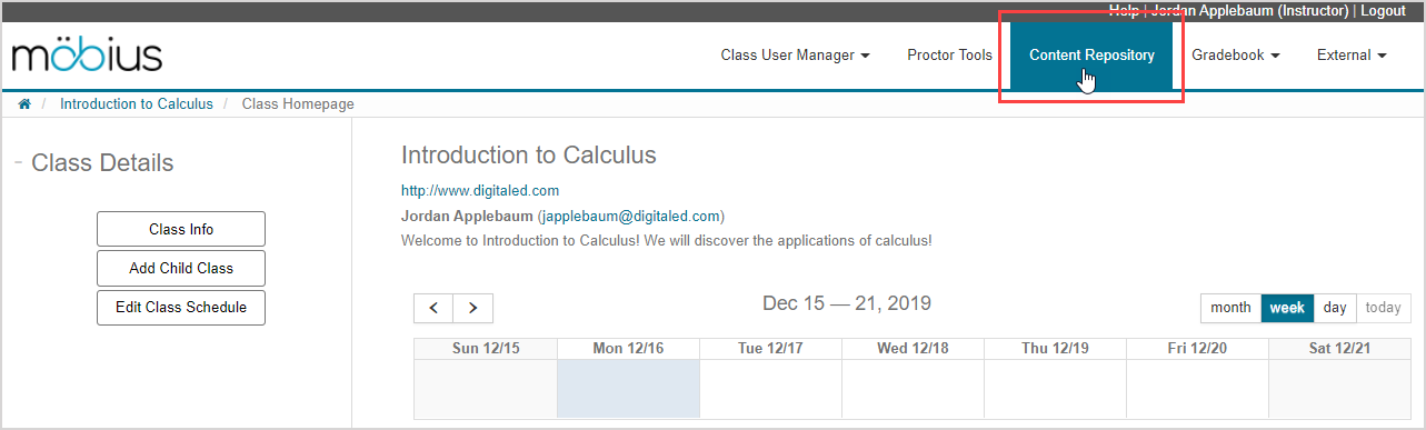 Understand the Content Repository