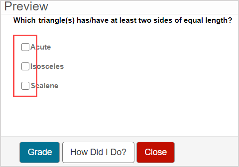 Author a multiple choice question