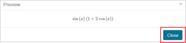 Choose a math entry mode