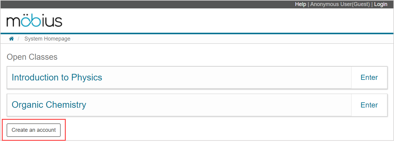 Use anonymous access
