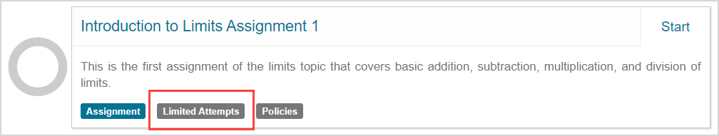 Review activity properties